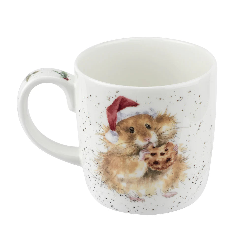 Royal Worcester Wrendale Designs Hamster Large Mug - Cookies for Santa ...