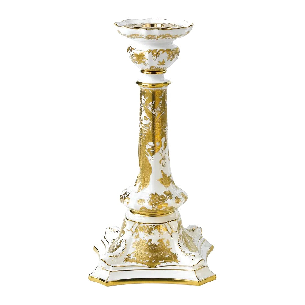 Royal Crown Derby - Aves Gold Candlestick L/S (Gift Boxed ...