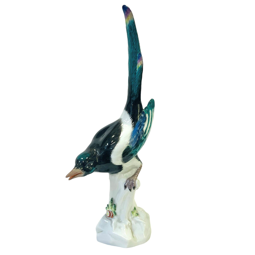 Meissen Bird Figurine Magpie Left – SinclairsCollectables
