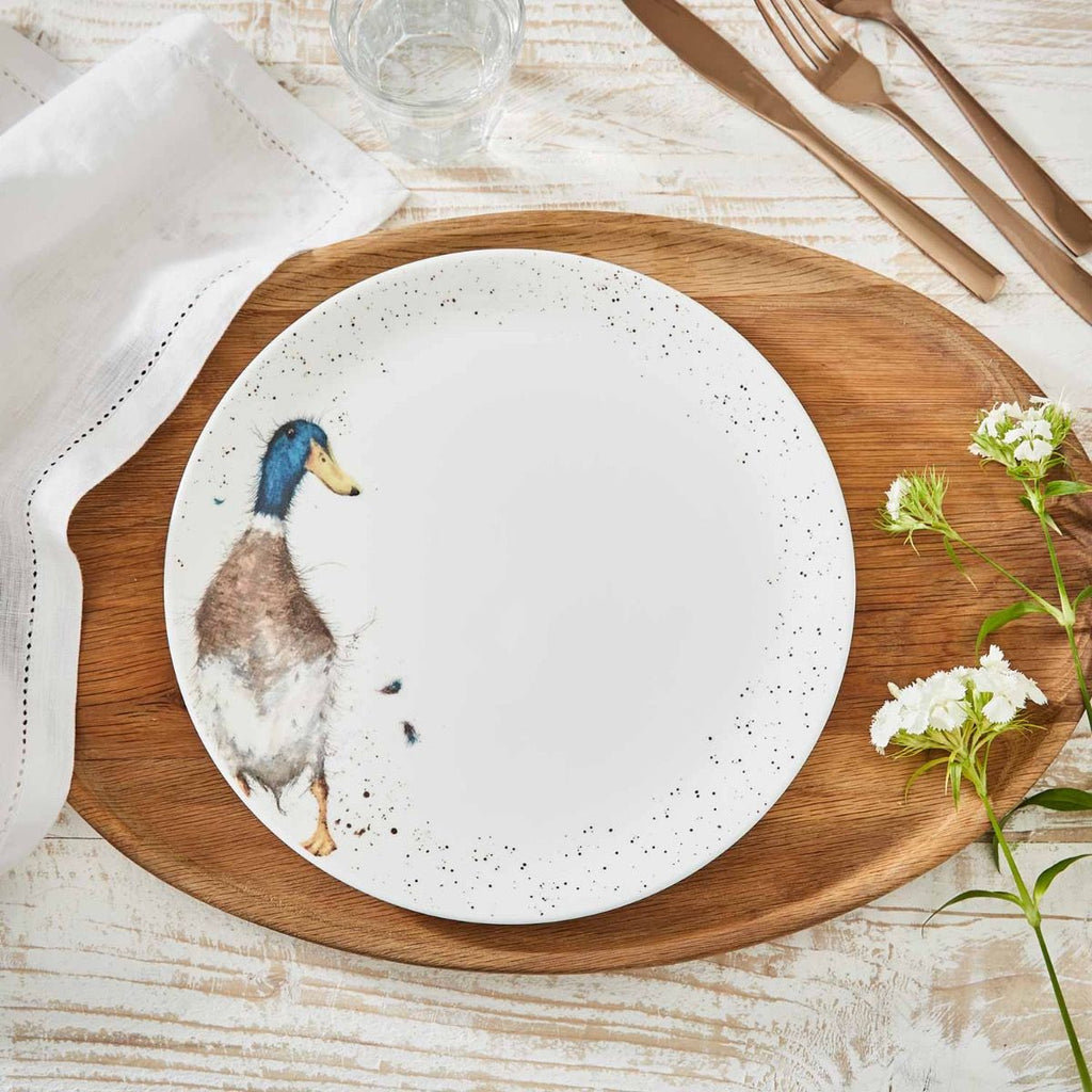 Royal Worcester Wrendale Designs Coupe Plate (Duck), Set of 4 ...