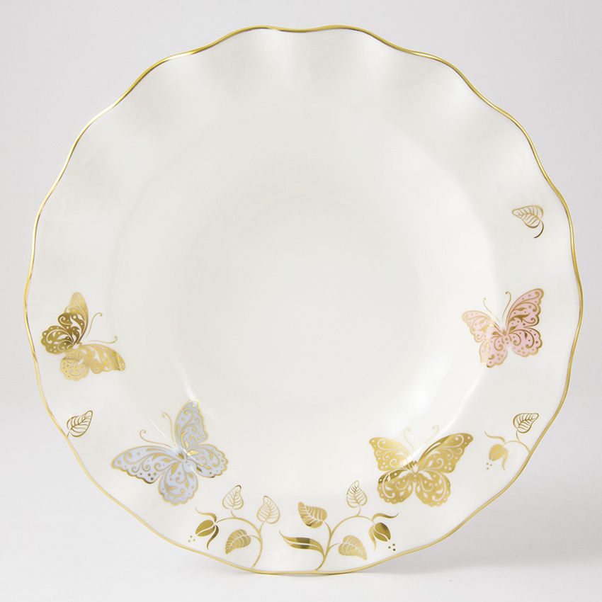 Royal Crown Derby Royal Butterfly Rim Soup 21.5cm – SinclairsCollectables